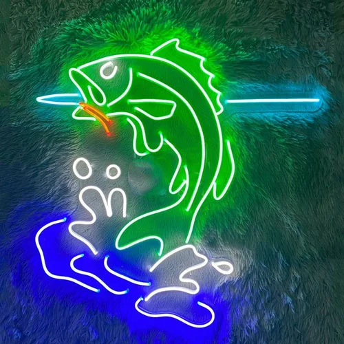 Fishing Neon Sign - LITA SIGN