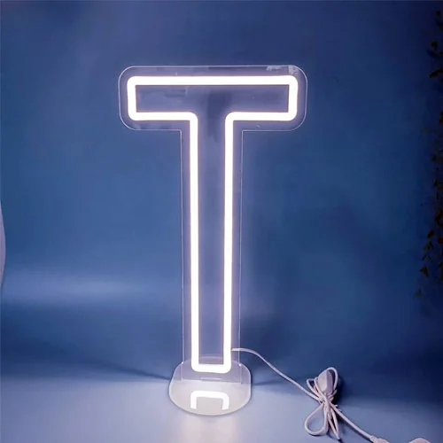 Letter T Neon Sign - LITA SIGN
