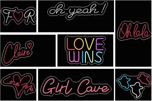 Custom Indoor Neon Signs – LITASIGN