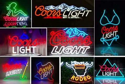 Coors Light 네온 사인 - LITASIGN
