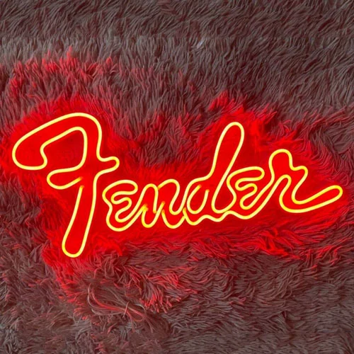 Fender Neon Sign - LITA SIGN