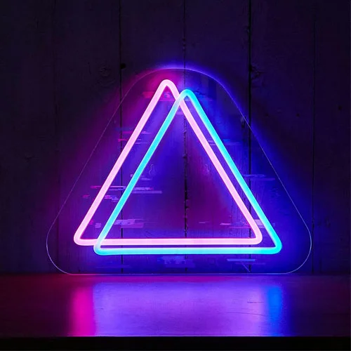 Triangle Neon Light - LITA SIGN