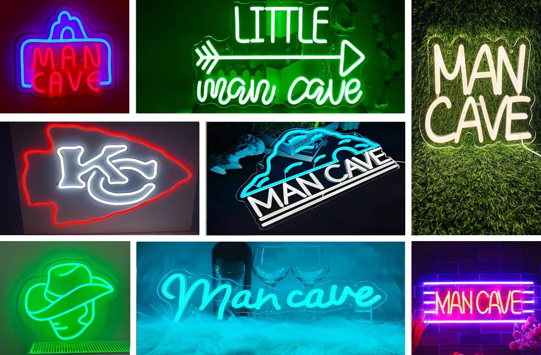 Man Cave Neon Sign - LITASIGN
