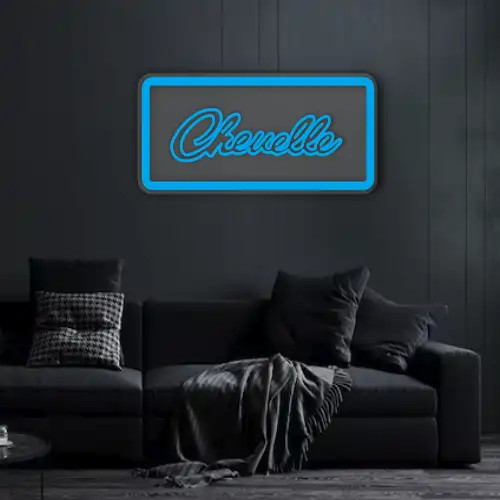 Placa de nome LED personalizada - LITASIGN