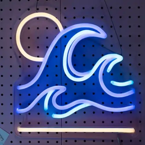 Wave Neon Sign - LITA SIGN