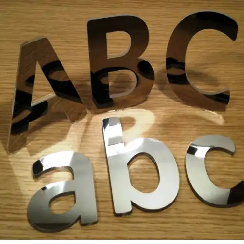 20 Inch Galvanized Metal Letters - LITASIGN