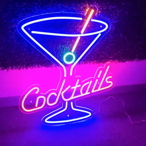 Cocktail Neon Sign - LITASIGN