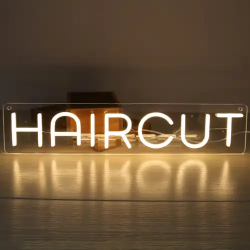 Hair Cut Neon Sign - LITA SIGN
