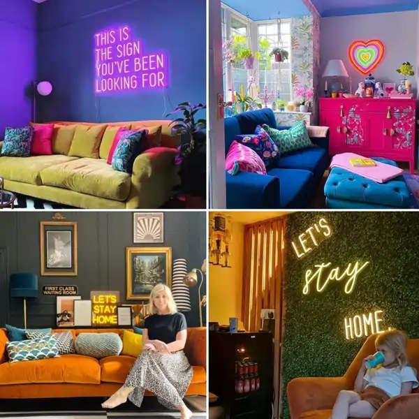 Living Room Neon Sign -LITASIGN