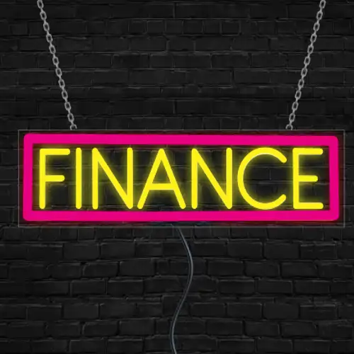 Finance Neon Sign - LITASIGN