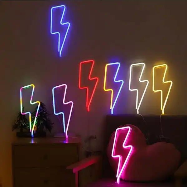 Lightning Bolt Neon Sign - LITA SIGN