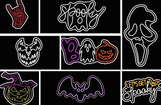 Spooky Neon Sign - LITASIGN
