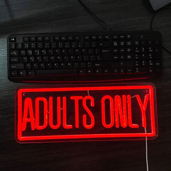 Adult Neon Sign - LITASIGN