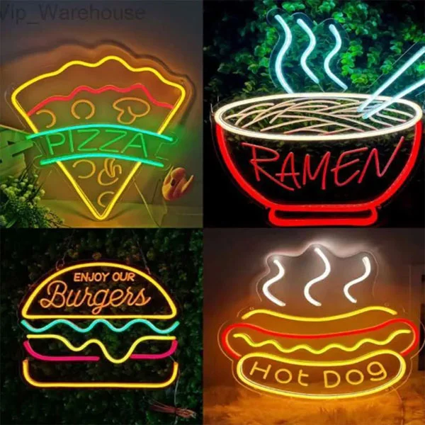 Fast Food Neon Sign - LITASIGN
