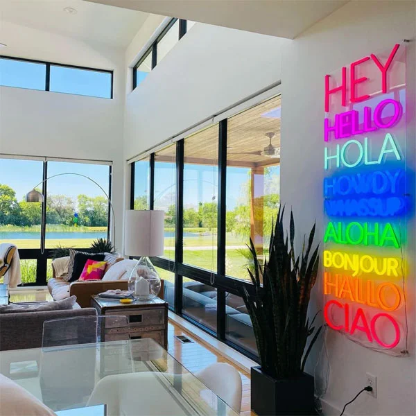 Custom Home Neon Sign - LITA SIGN