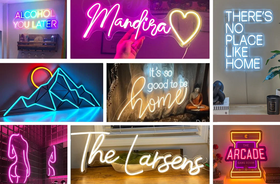 Custom Home Neon Sign - LITA SIGN