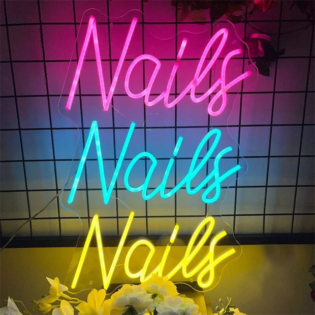 Nail Neon Sign - LITASIGN