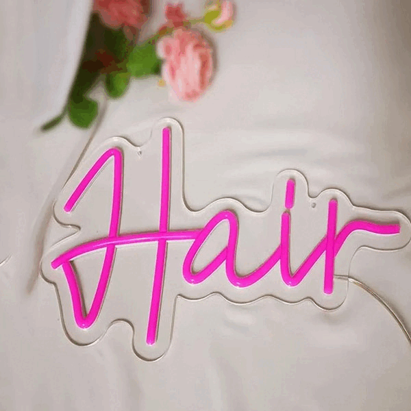 Hair Neon Sign - LITASIGN