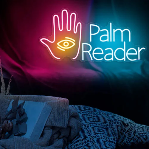 Palm Reading Neon Sign - LITA SIGN