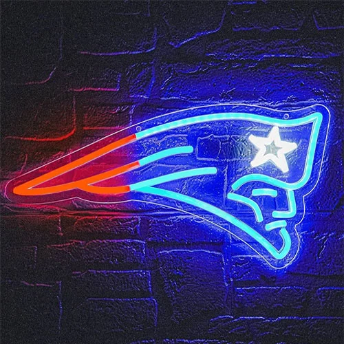 Patriots Light Up Sign To Enlighten Your Room - LITA SIG