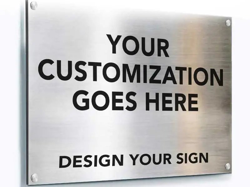 A complete list of commonly used materials for signs/signages - Your ...