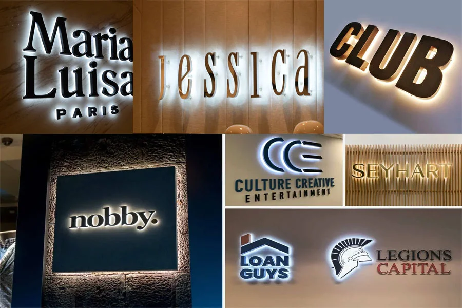 Backlit Acrylic Letters - LITASIGN