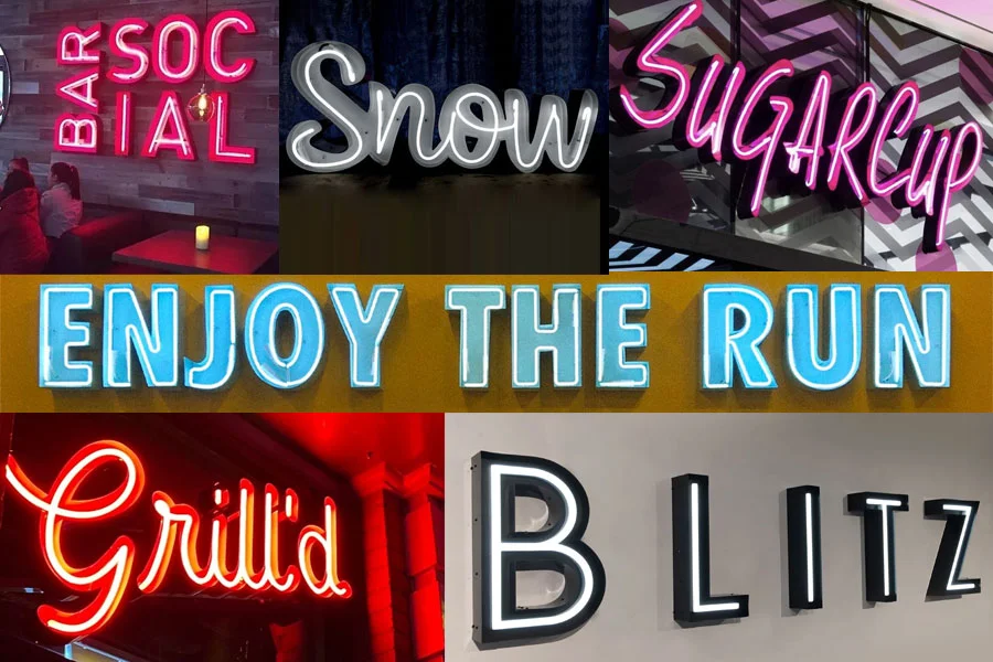 Neon Channel Letters - LITASIGN