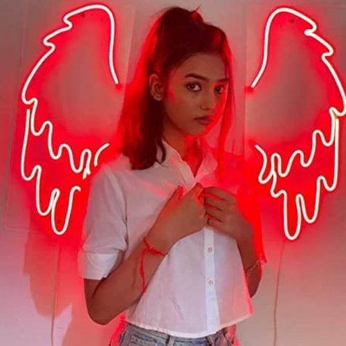 Red Wings Neon Sign - LITA SIGN