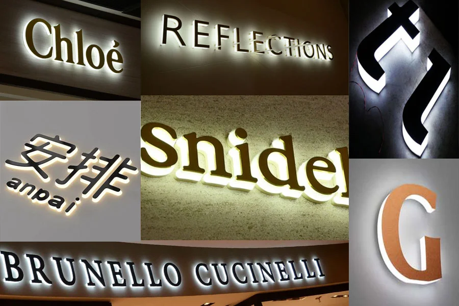 Side Lit Channel Letters - LITASIGN