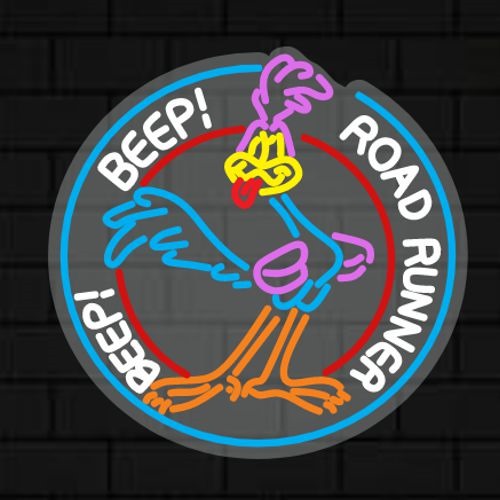Roadrunner Neon Sign - LITA SIGN