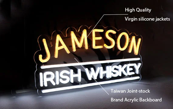 Jameson Neon Bar Sign - LITA SIGN