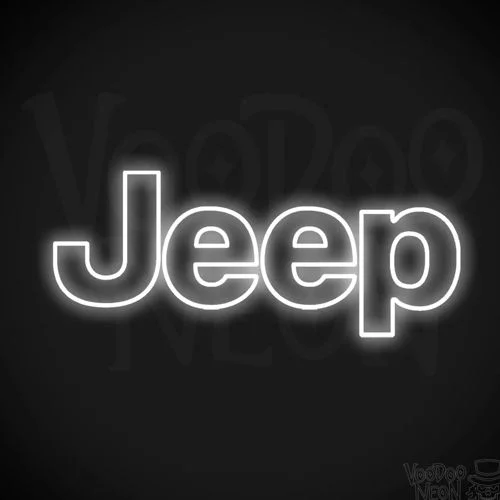Neon Jeep Sign - LITA SIGN
