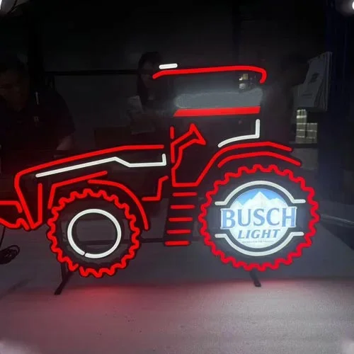 Case IH Busch ライトトラクター ネオンサイン - LITA SIGN