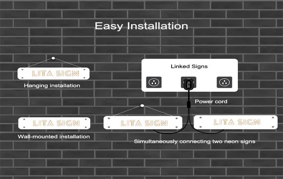Light Bulb Neon Sign - LITA SIGN