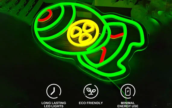 Bomb Neon Sign - LITA SIGN