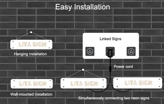 Letrero de Neón Modelo Lucha Libre - LITA SIGN