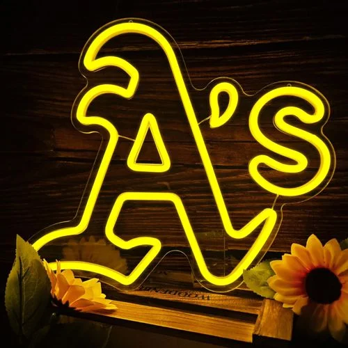 Oakland A's Neon Sign - LITA SIGN