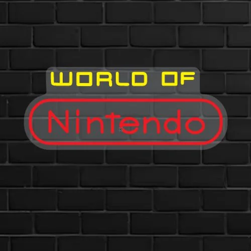 World Of Nintendo Neon Sign - LITA SIGN