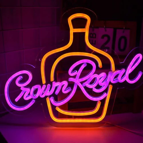 Crown Royal Bar Sign - LITA SIGN