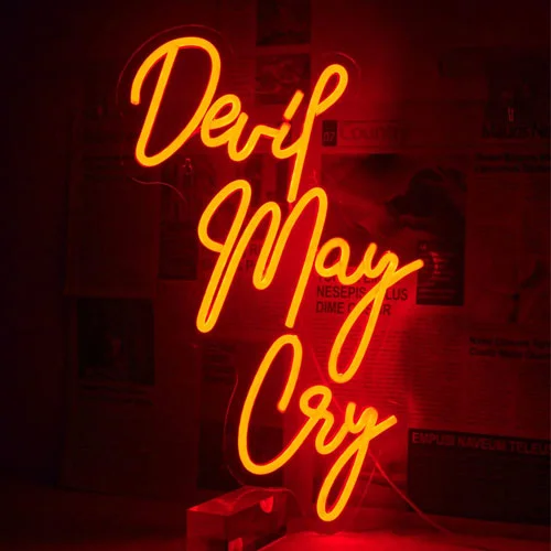 Devil May Cry Neon - LITA SIGN
