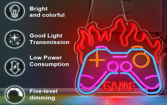 Neon Xbox Controller Sign - LITA SIGN
