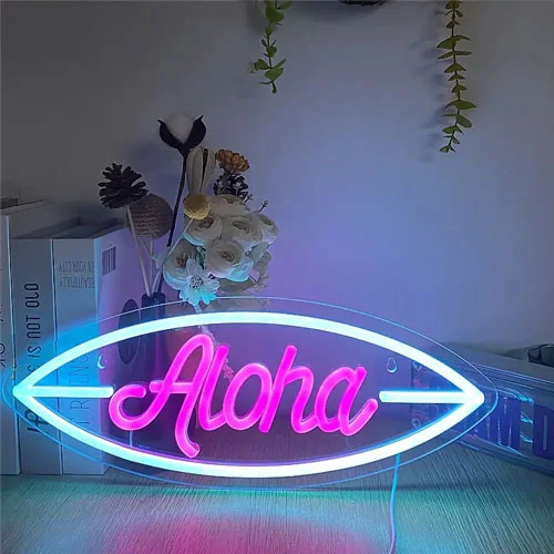 Surf Neon Sign - LITASIGN
