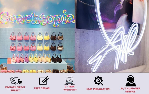 Storefront Neon Signs - LITASIGN