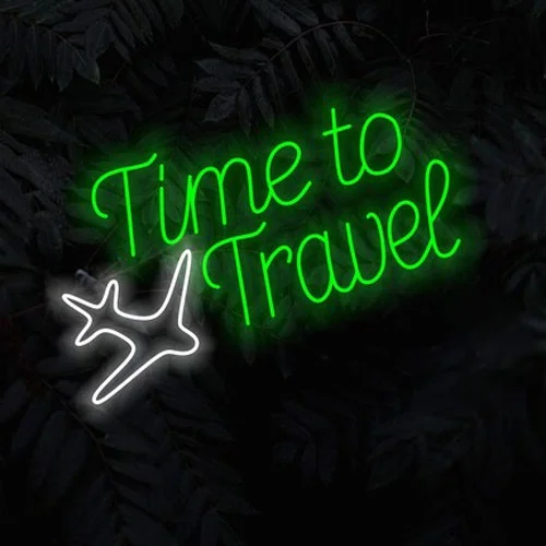 Travel Neon Sign - LITASIGN