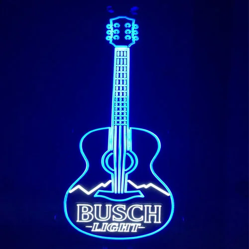Guitar Beer Sign - LITA SIGN