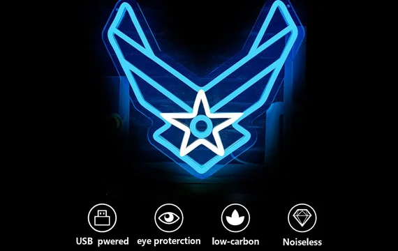 Air Force Neon Sign - LITA SIGN