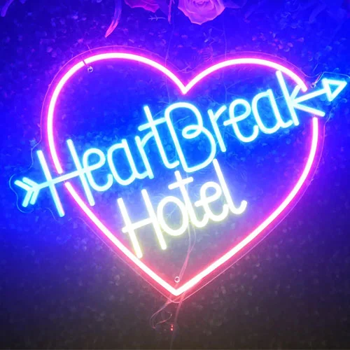 Heartbreak Hotel Neon Sign - LITA SIGN