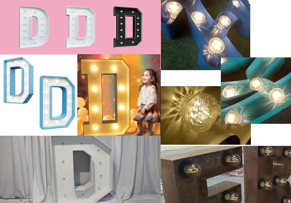 Marquee Letter D - LITASIGN