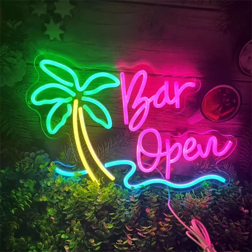 Neon Bar Open Sign - LITA SIGN