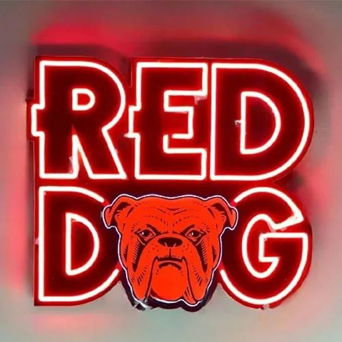 Red Dog Neon Sign - LITA SIGN